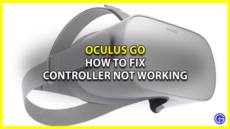 How To Fix Controller Not Working For Oculus GO [2023]