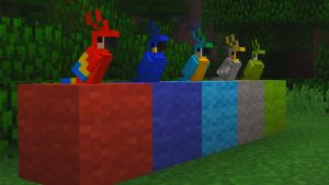 Minecraft: How To Get Parrots On & Off Shoulder, Tame & Breed