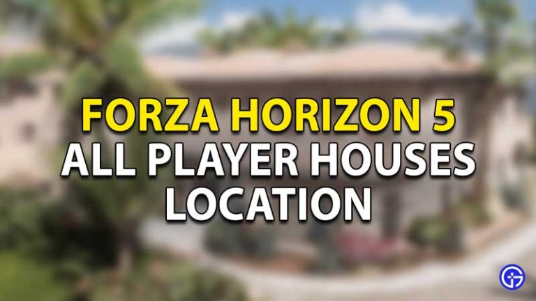 Forza Horizon 5 Player House Locations - Find All 7 Player Houses Here