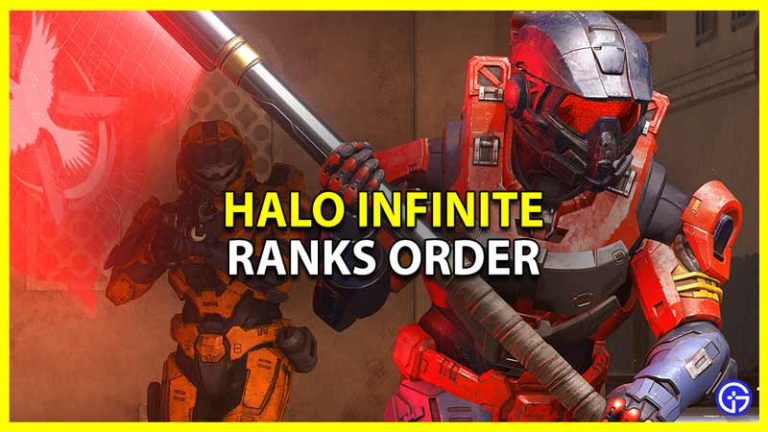 All Ranks In Order For Halo Infinite - Gamer Tweak