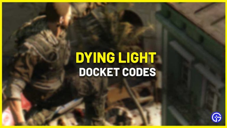 Dying Light Docket Codes (September 2023) - Gamer Tweak