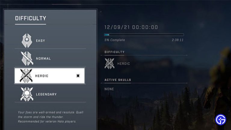 How To Change Halo Infinite Difficulty (Campaign) - Gamer Tweak