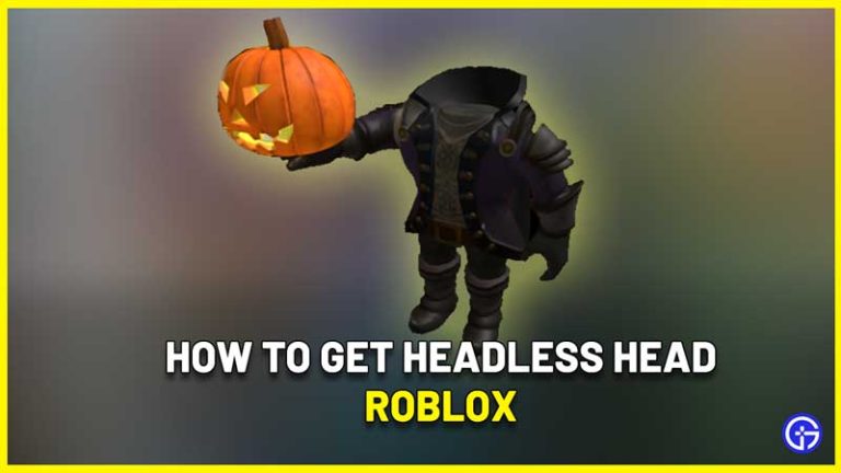 How To Get Headless Head Or No Head In Roblox - Gamer Tweak