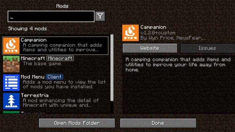 Minecraft Mod Menu (How To Download & Install) - Gamer Tweak