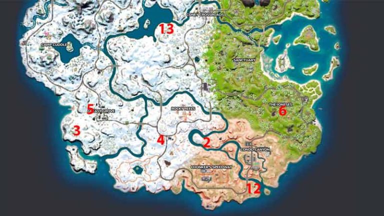How To Find All Bounty Boards Locations In Fortnite Chapter 3 Season 1