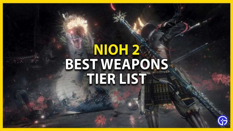 Nioh 2 Weapon Tier List - All Weapons Ranked From Best To Worst