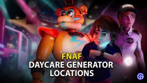 All FNAF Security Breach Daycare Generator Locations