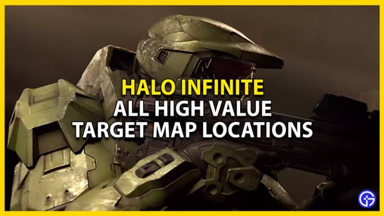 All High Value Target Map Locations In Halo Infinite Campaign