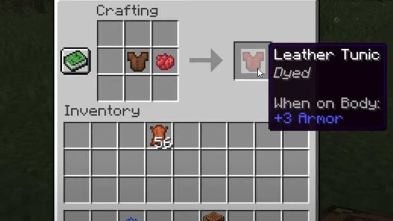 How To Dye & Undye Leather Armor In Minecraft Java, PE, Bedrock