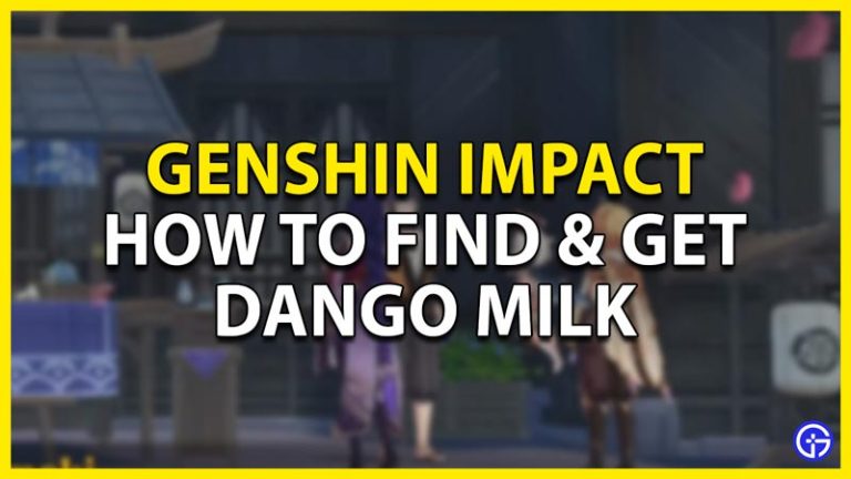 Genshin Impact - How To Find & Get Dango Milk