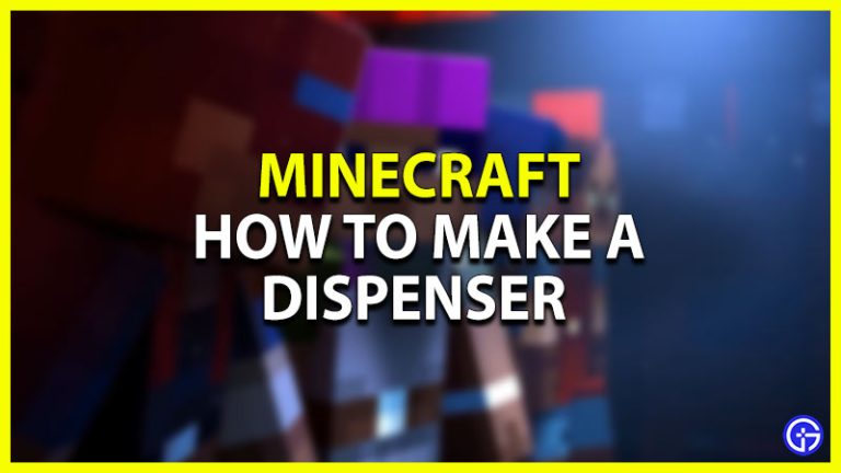 Minecraft Dispenser - How To Make & Use It?