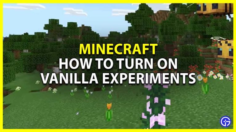 How To Turn On Vanilla Experiments In Minecraft Bedrock Edition