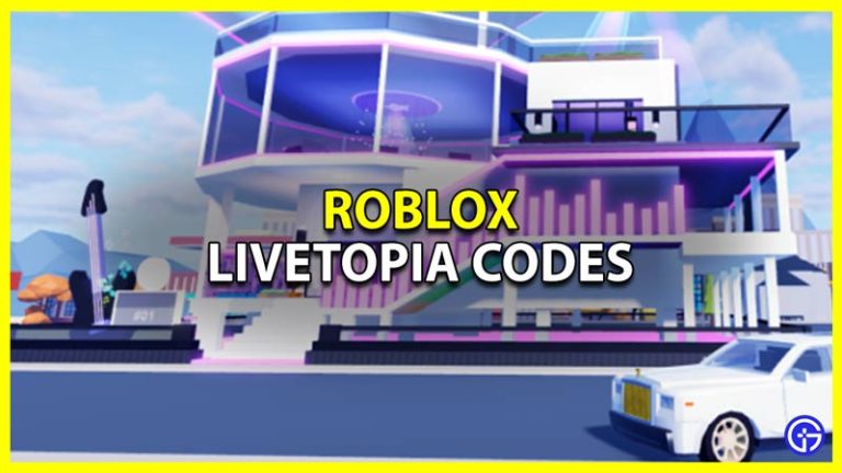 Livetopia Codes Roblox (September 2023) - Gamer Tweak