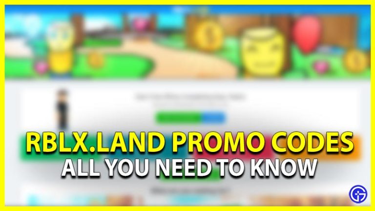 RBLX LAND Promo Codes Guide - Gamer Tweak