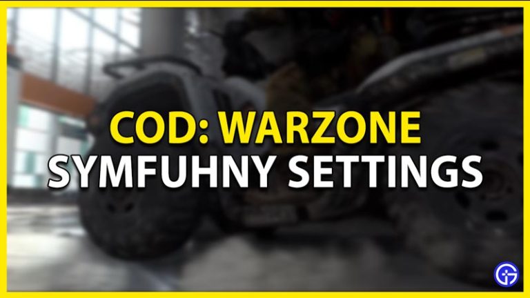 Symfuhny COD Warzone Settings 2022 - Mouse Sensitivity, Keybindings