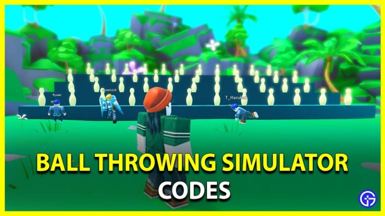 Ball Throwing Simulator Codes (August 2023) - Gamer Tweak