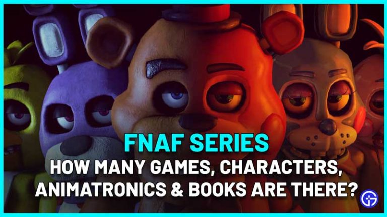 FNAF: How Many Games, Characters & Books Are There?