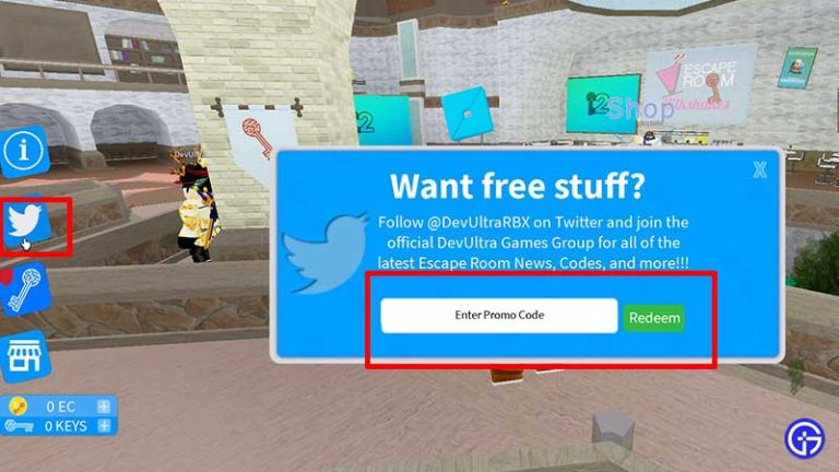 Escape Room Codes Roblox (July 2023) - Gamer Tweak