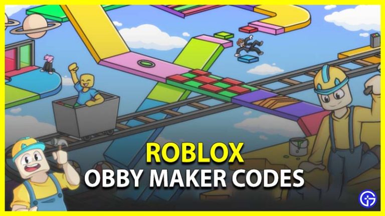 Obby Maker Codes (April 2023) - Gamer Tweak