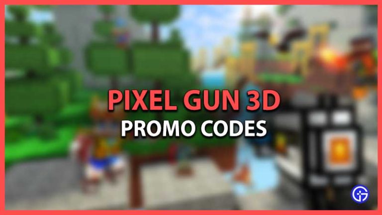 Pixel Gun 3D Promo Codes (September 2023) - Gamer Tweak