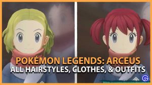 Pokemon Legends Arceus Unlock All Hairstyles, Clothes & Outfits List