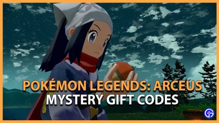 All Pokemon Legends Arceus Mystery Gift Codes - Gamer Tweak