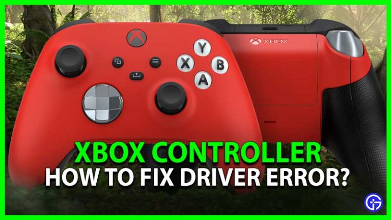 How To Fix Xbox Controller Driver Error (2023) - Gamer Tweak