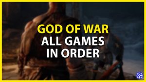 All God Of War (GoW) Games In Order