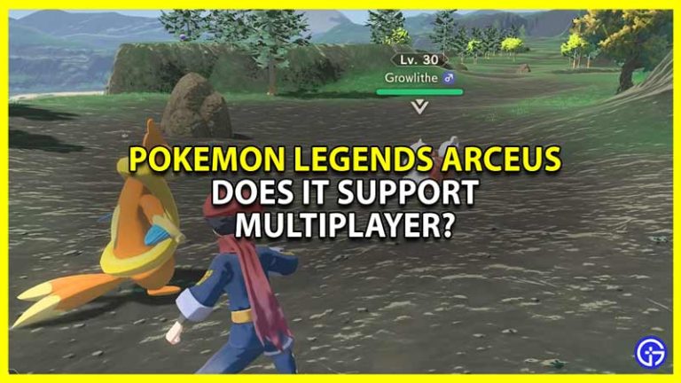 Is There Local Or Online Multiplayer In Pokemon Legends Arceus?