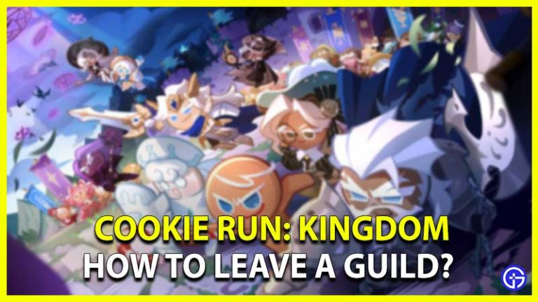 How To Leave A Guild In Cookie Run Kingdom (CRK) - Gamer Tweak