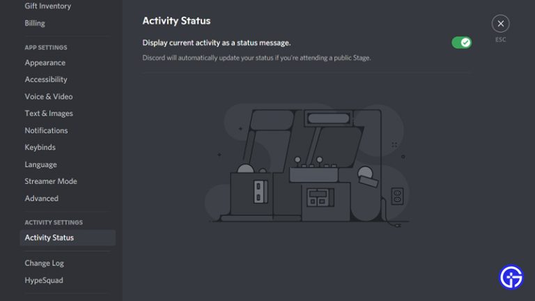 How To Hide Your Game Activity On Discord - Gamer Tweak