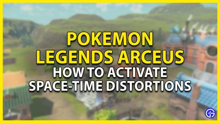 Pokemon Legends Arceus Space Time Distortion - Gamer Tweak