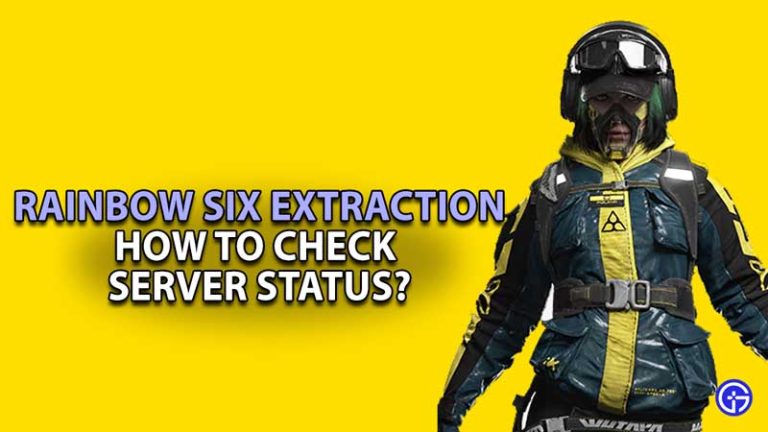 Rainbow Six Extraction Servers Down - How To Check Server Status