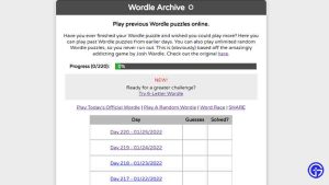 Wordle Archive: How To Play Old Wordles (Solve Past Puzzles)