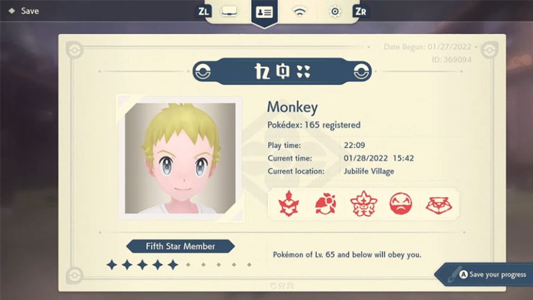 How To Save Game Progress In Pokemon Legends Arceus - Gamer Tweak