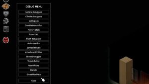 How To Enable Debug Mode & Cheats In Project Zomboid