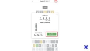 How To Post Wordle Score Results Without Spoilers - Gamer Tweak