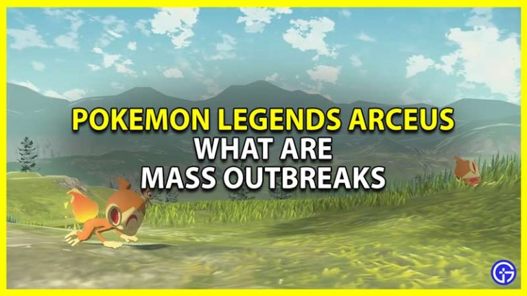 What Are Mass Outbreaks In Pokemon Legends Arceus? - Gamer Tweak