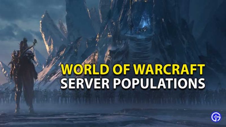 WoW Classic Server Populations - Gamer Tweak