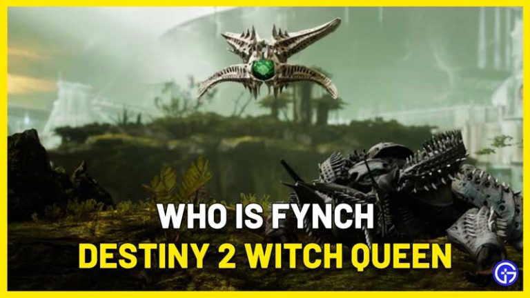Destiny 2 Witch Queen: Who Is Fynch Voice Actor? - Gamer Tweak