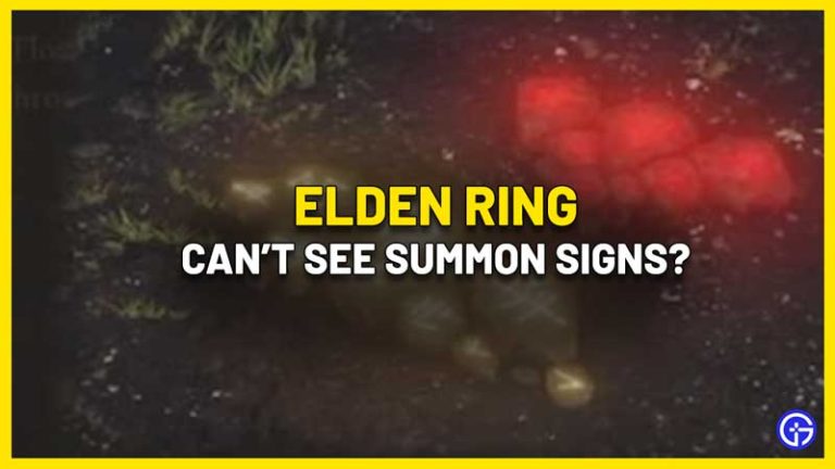 Elden Ring: Can't See Friends Summon Sign Fix - Gamer Tweak