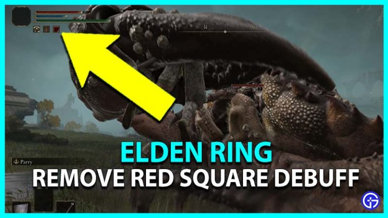 Elden Ring – How To Remove Fia Hug Health Debuff (Red Square)
