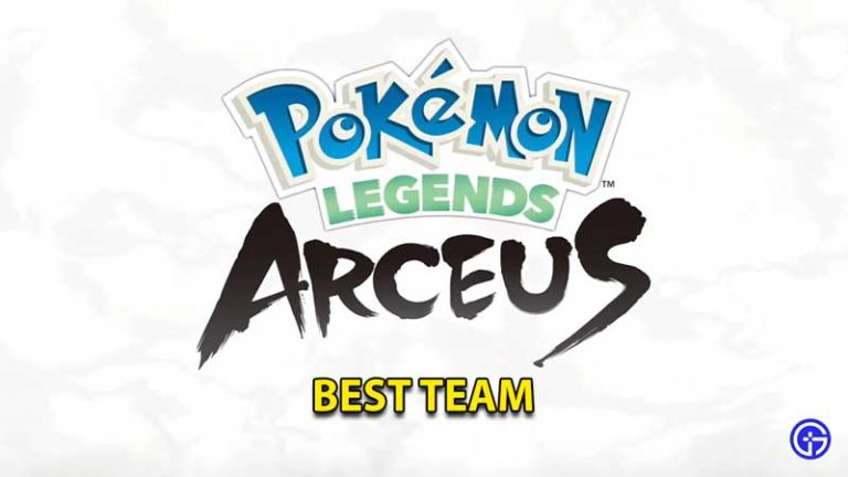Best Team In Pokemon Legends Arceus - Gamer Tweak