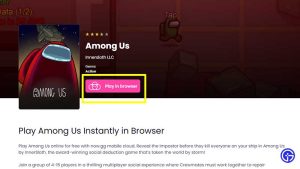 Among Us Now.gg - How To Play Among Us Without App Download