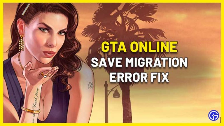 How To Fix GTA Online Save Migration Error - Gamer Tweak