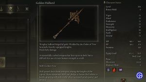 Elden Ring Golden Halberd Build - Gamer Tweak