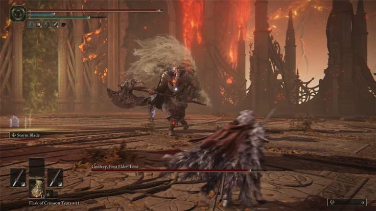 How To Beat Godfrey First Elden Lord (Hoarah Loux) In Elden Ring