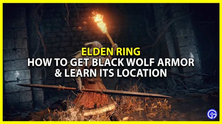 How To Get The Black Wolf Armor In Elden Ring (Blaidd's Armor Location)
