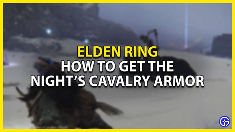 How To Get The Night's Cavalry Armor In Elden Ring? - Gamer Tweak