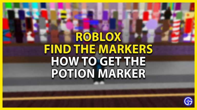 How To Get The Potion Marker In Find The Markers? - Gamer Tweak